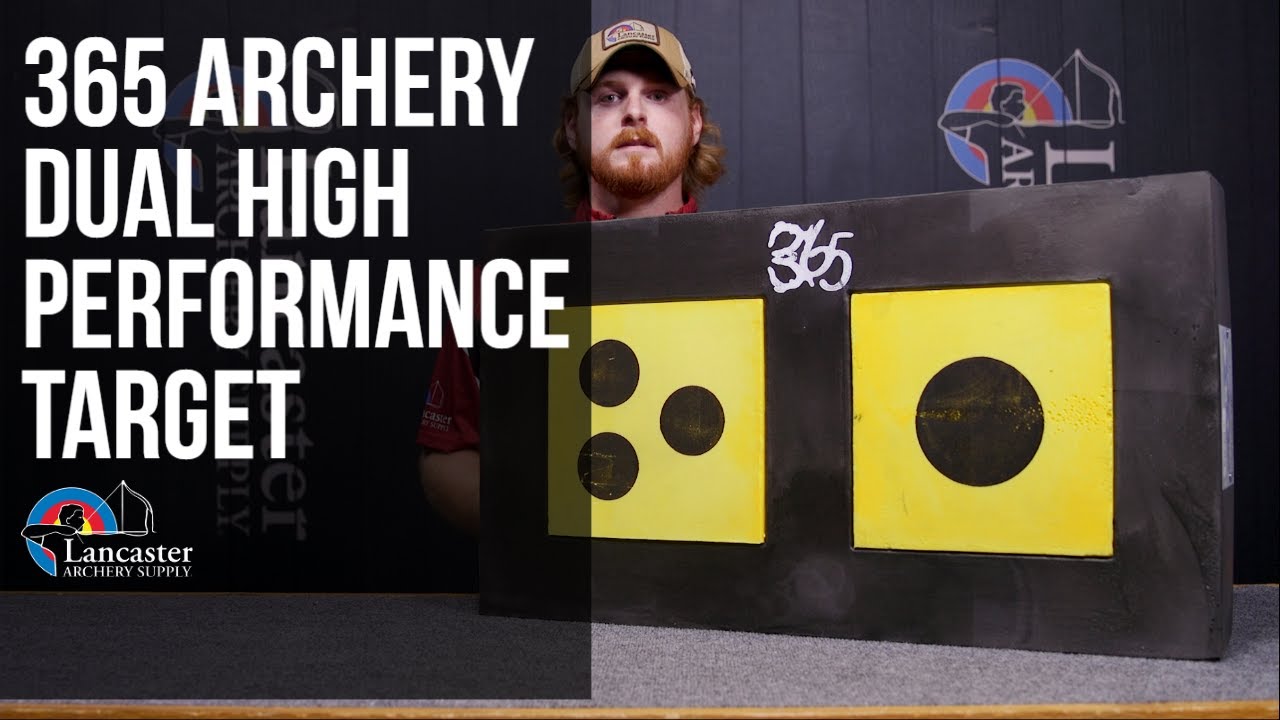 365 Archery Dual High Performance Target - YouTube