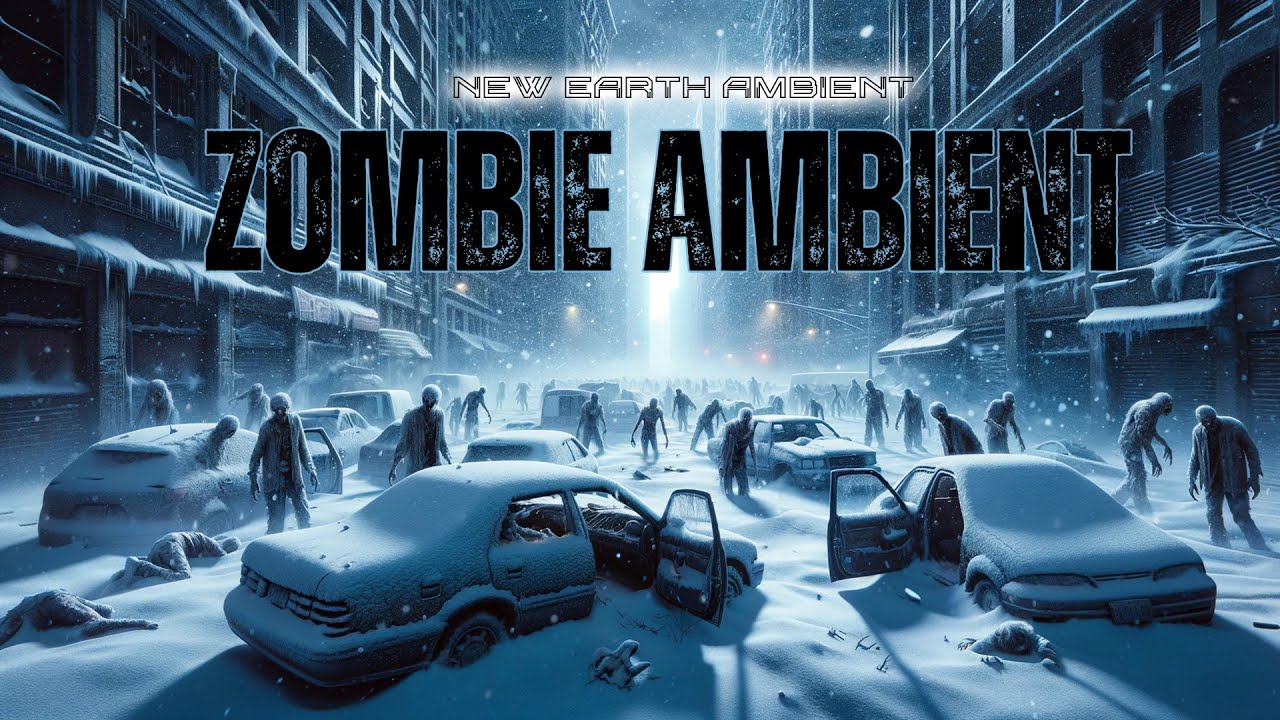 Zombie Apocalypse Ambience: Unearthly Beauty of Zombies in Snowy ...