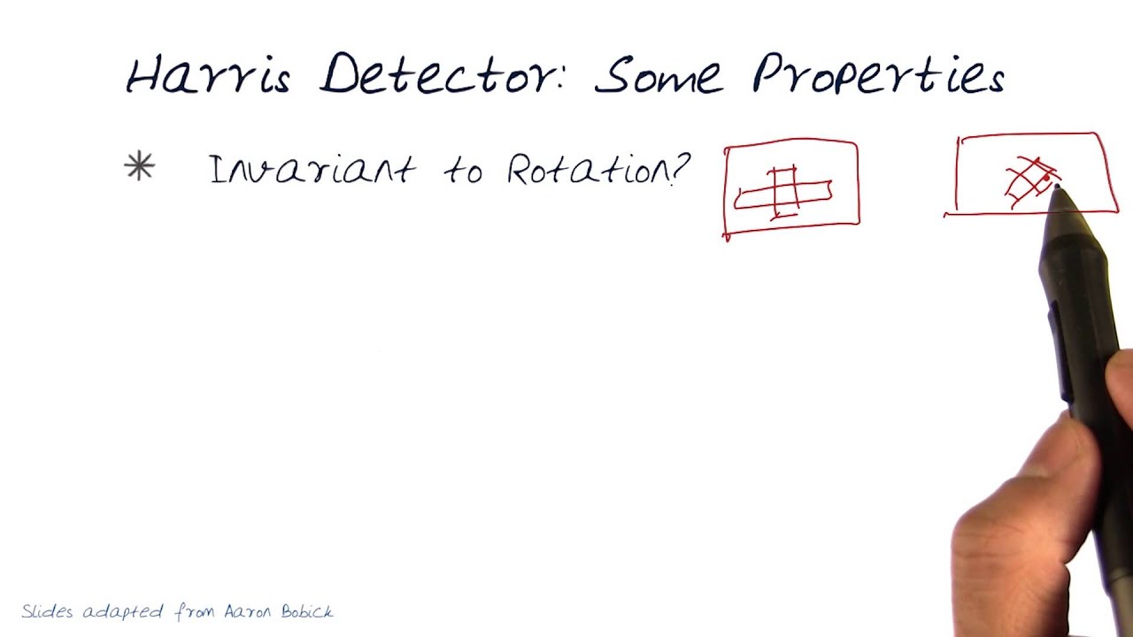 Harris Detector Some Properties 1 - YouTube