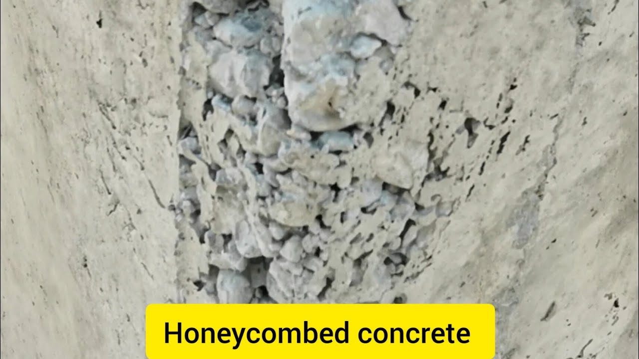 honeycombed concrete? how honeycombing happens? how to solve it ...
