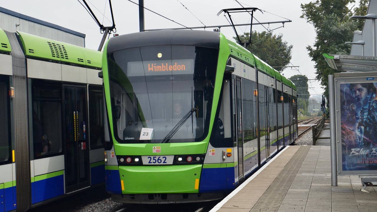 Tram Journey: London Trams 2562 Stadler Variobahn - YouTube