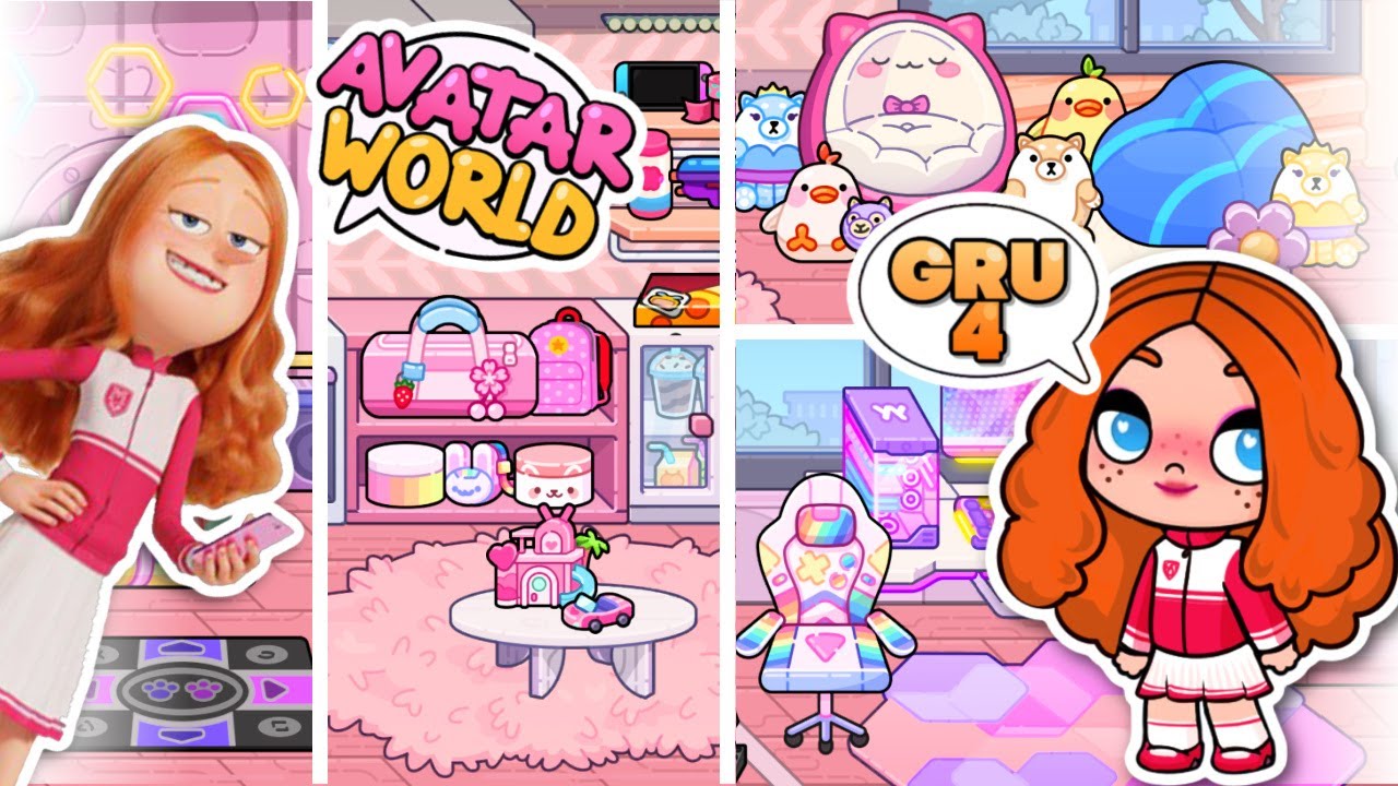 🎨 Decoración Personalizada de Poppy Prescott en AVATAR WORLD | Gru Mi ...