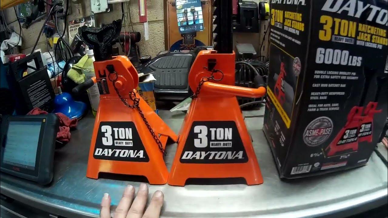 new-harbor-freight-daytona-3-ton-jack-stands-youtube