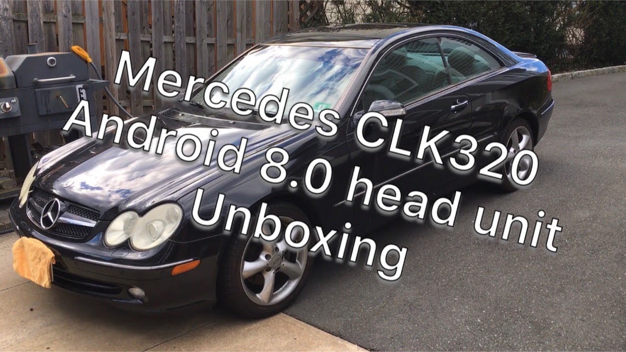 Mercedes CLK320 w209 Android 8.0 Seicane head unit installation, part 1 ...