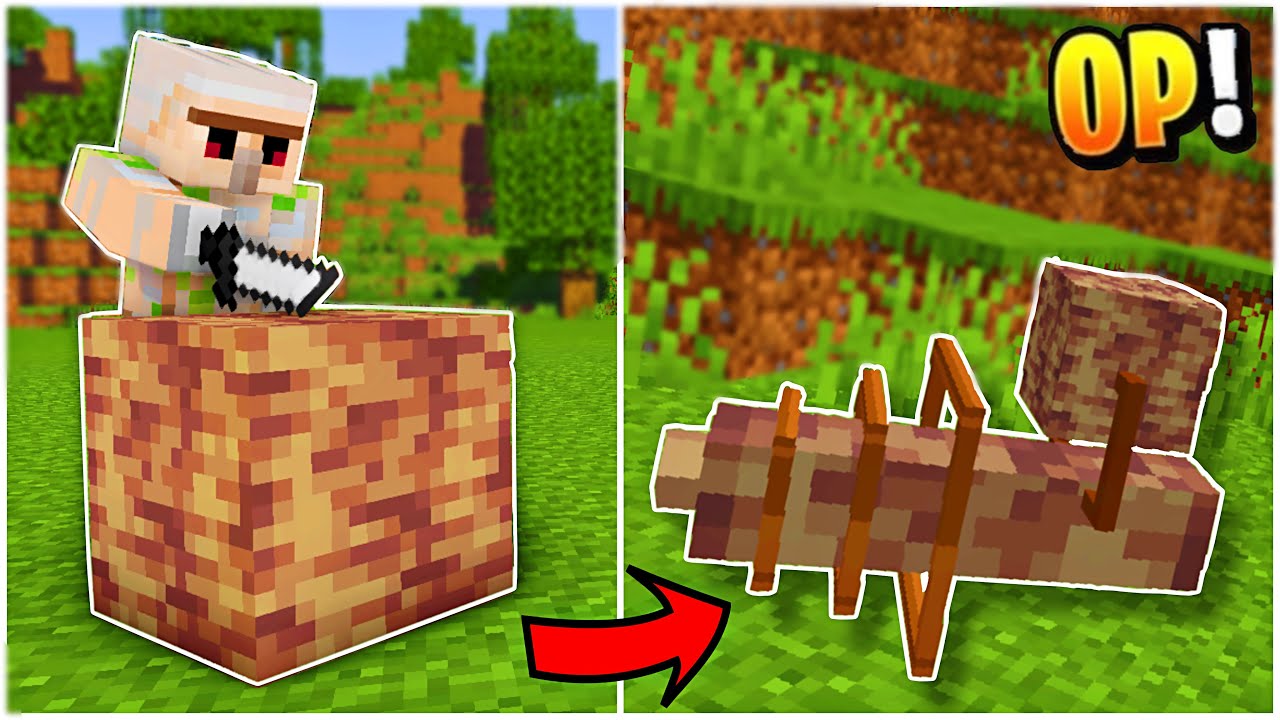 Minecraft But CUTTING BLOCKS GIVE CUSTOM ITEMS!! - YouTube