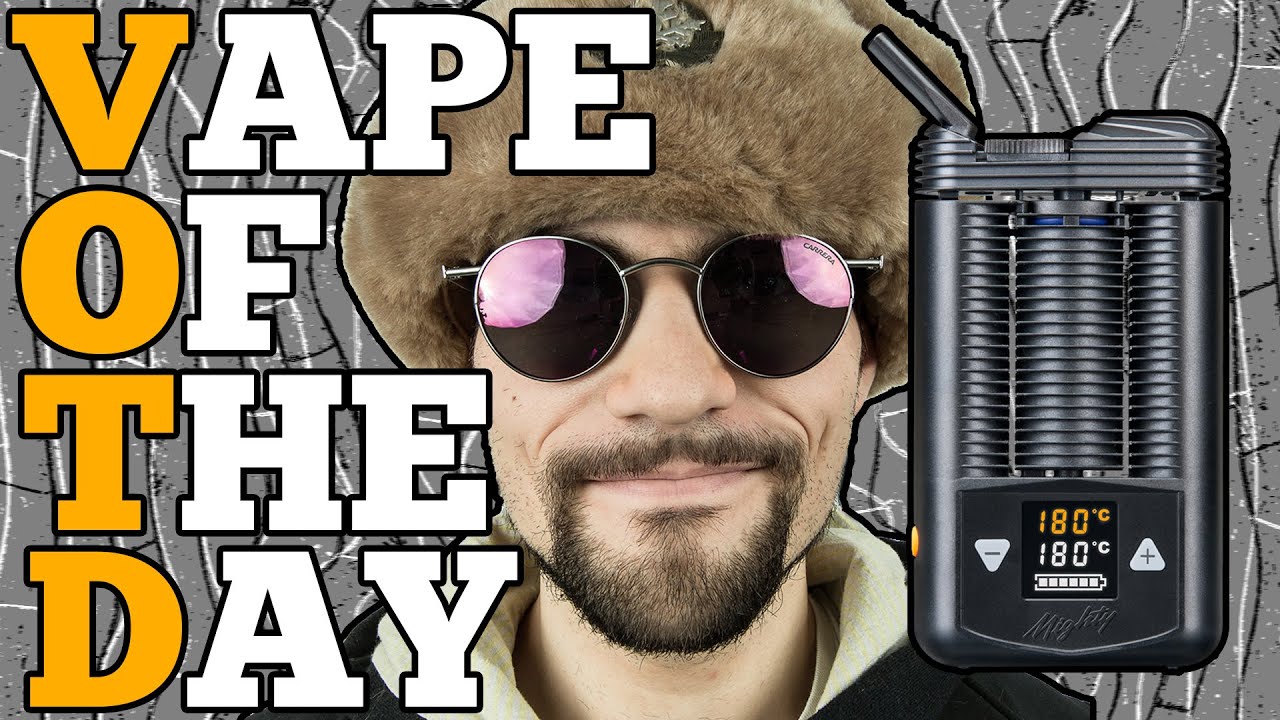 VOTD #3: Mighty Vaporizer - A Volcano in your pocket? - YouTube