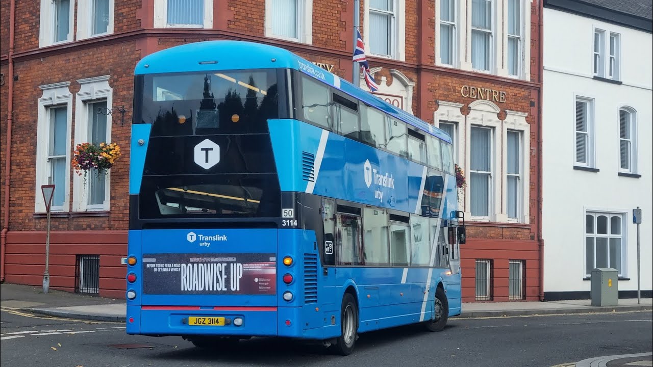 Translink Ulsterbus 3114 | JGZ 3114 | Railway Substitution (Belfast ...