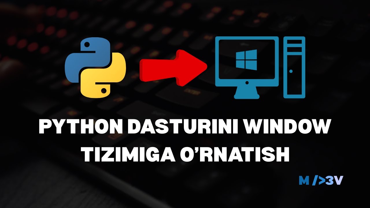 Python dasturini Windowsda o'rnatish | Bosqichma-bosqich qo‘llanma (2025) - YouTube