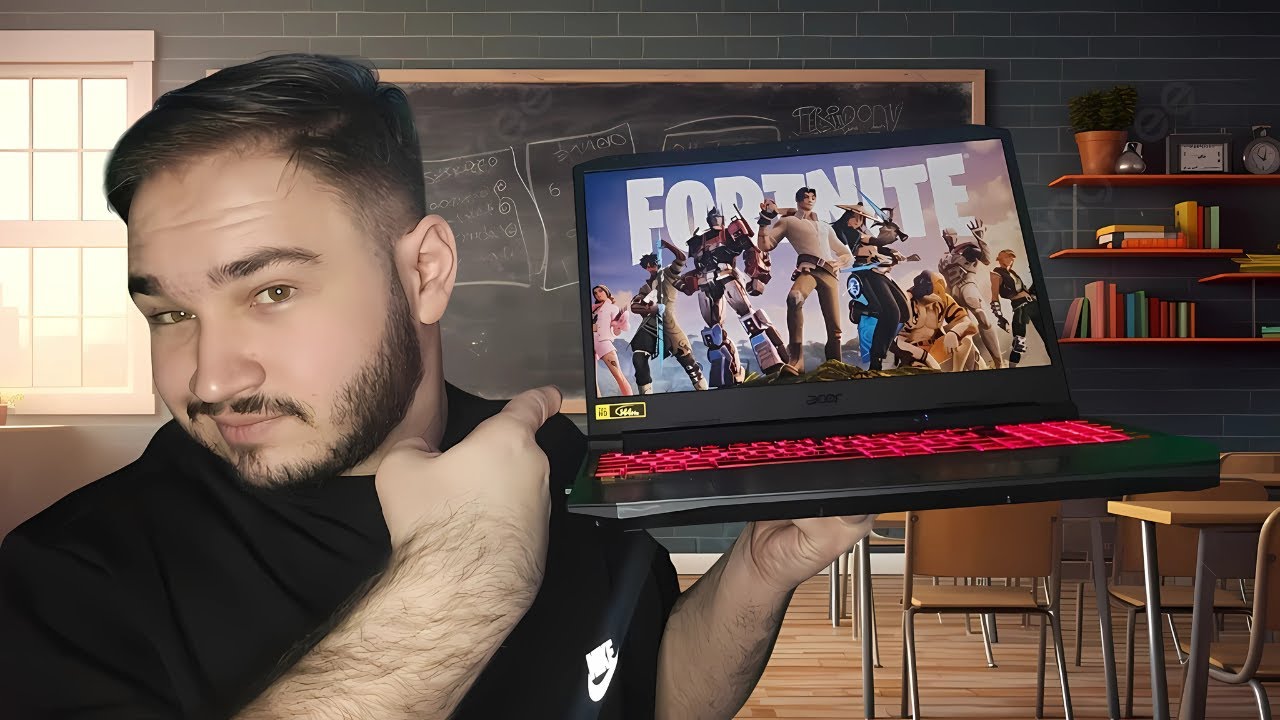 KAKO IGRATI FORTNITE POD NASTAVOM-TUTORIAL - YouTube