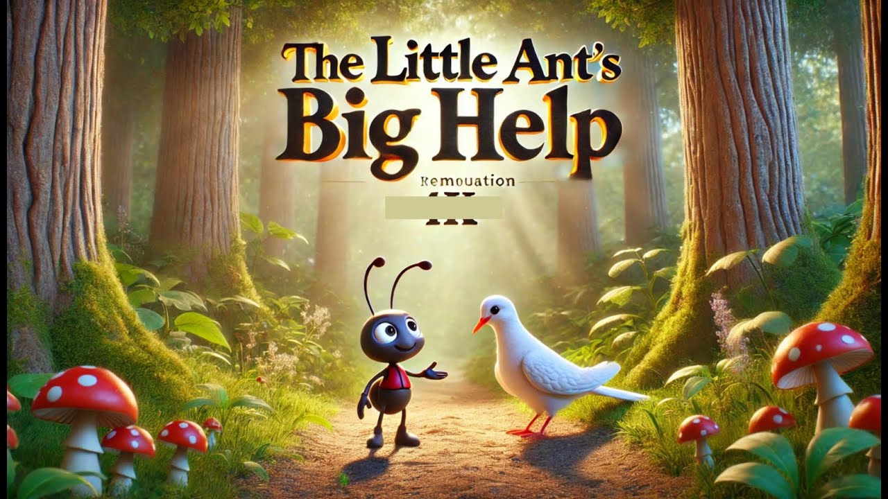 The Little Ant’s Big Help | Kids Cartoon | English Animated Stories ...