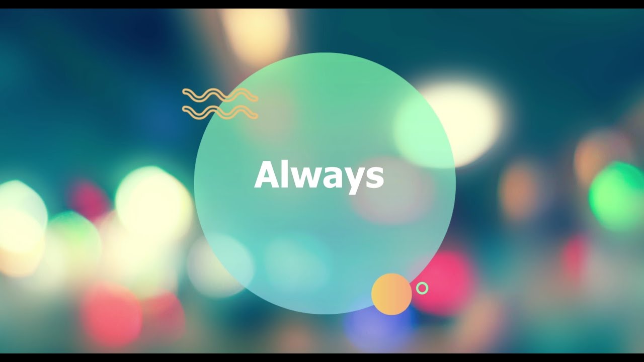 Always (Cover) | Music Video | Worship Song - YouTube