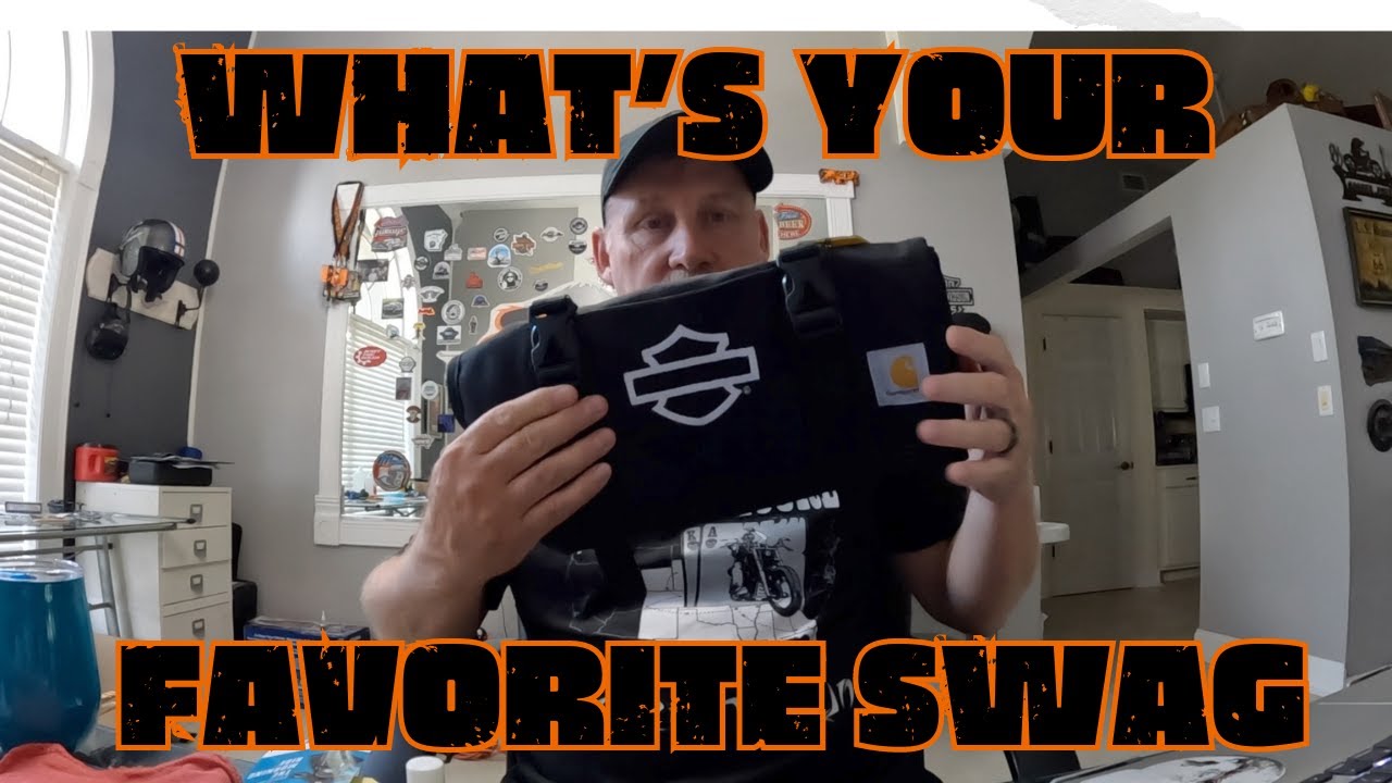 WHAT IS YOUR FAVORITE MOTORCYCLE SWAG GIVEAWAYS - YouTube