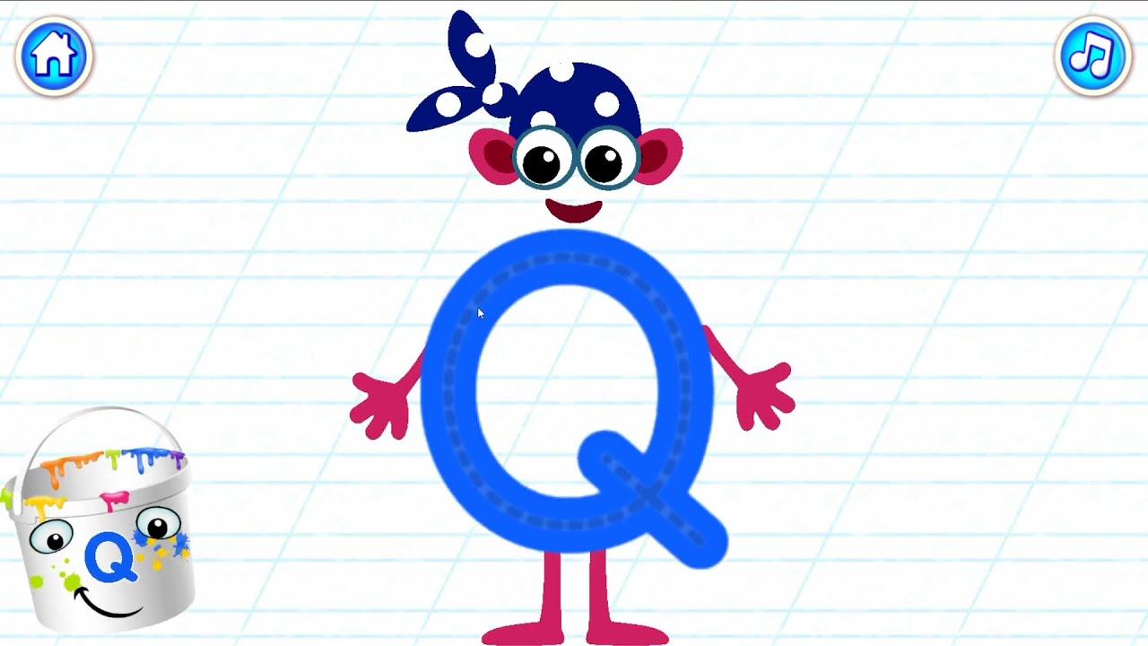 Engaging Alphabet Letter Tracing: Fun Preschool Education with Bini ABC ...
