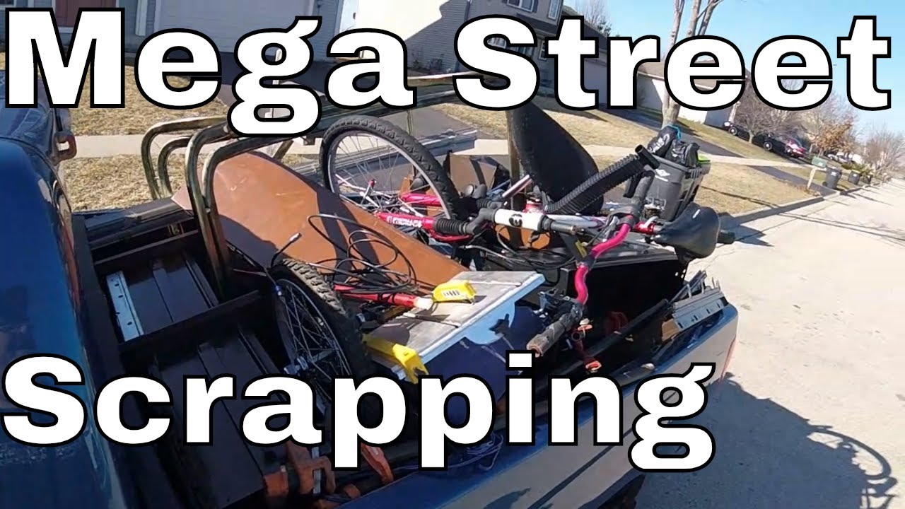 Huge Scrap Action Day - CRAZY - YouTube