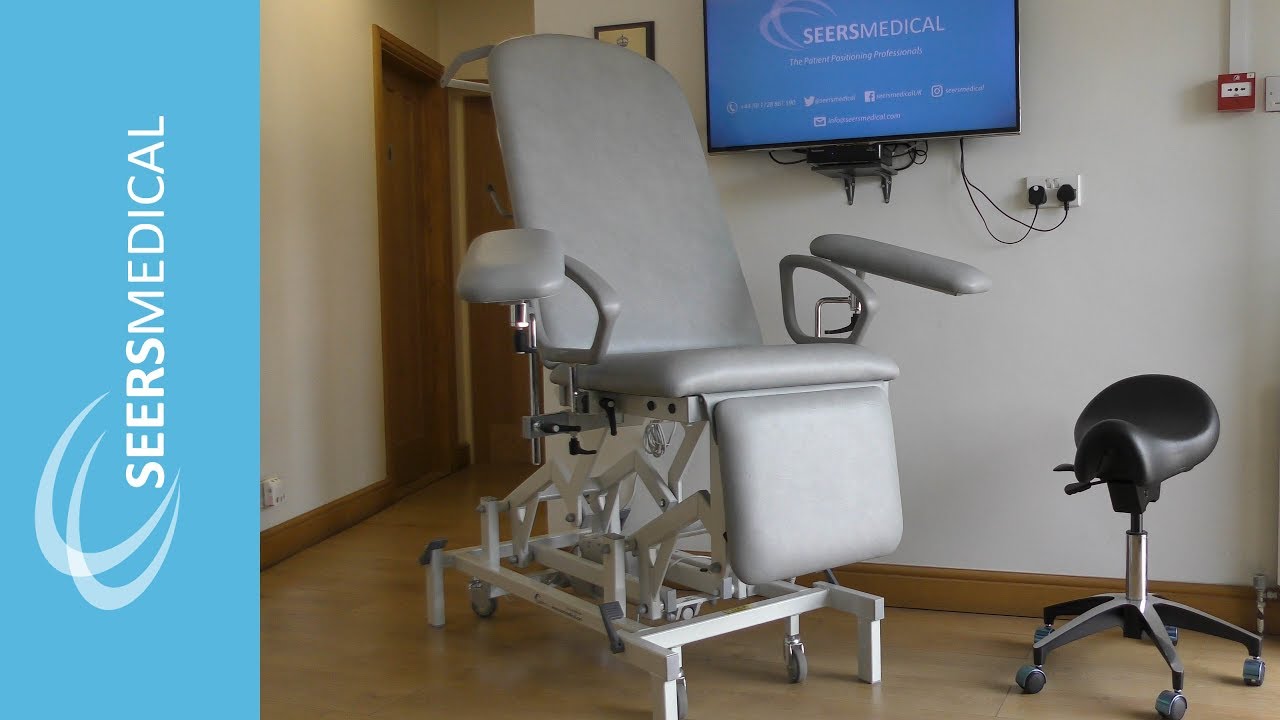 SEERS Medical | Medicare Phlebotomy Couch - SM9566P [4K] - YouTube