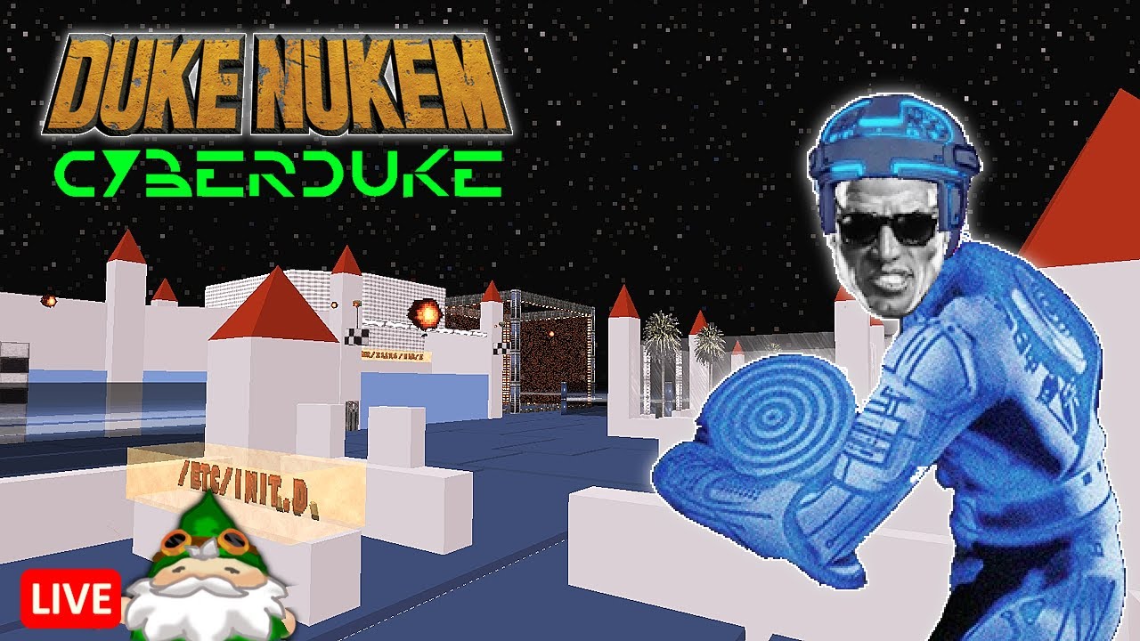 DUKE NUKEM 3D USER MAP (#40): CyberDuke - YouTube