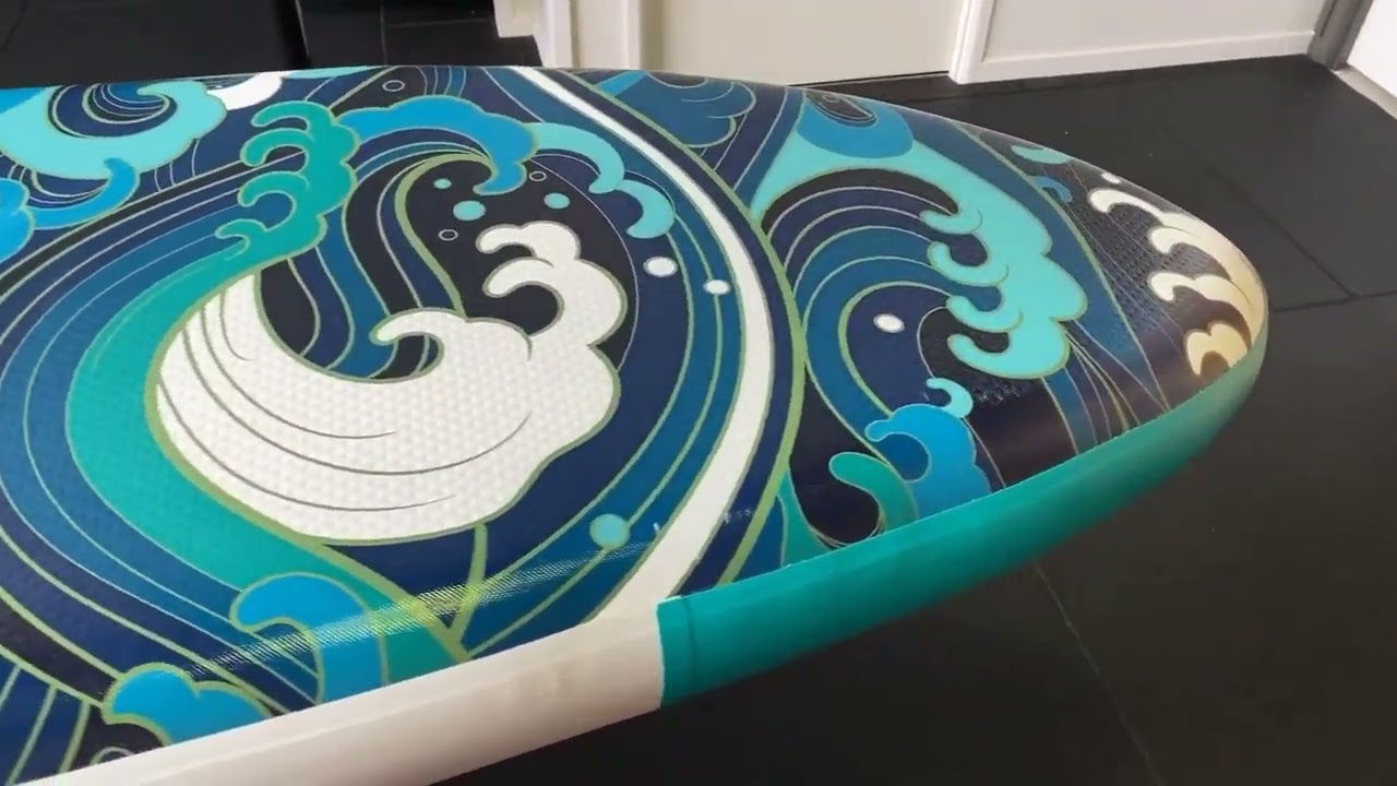 Ride The Tide Bombora Inflatable Stand Up Paddle Board Review - YouTube