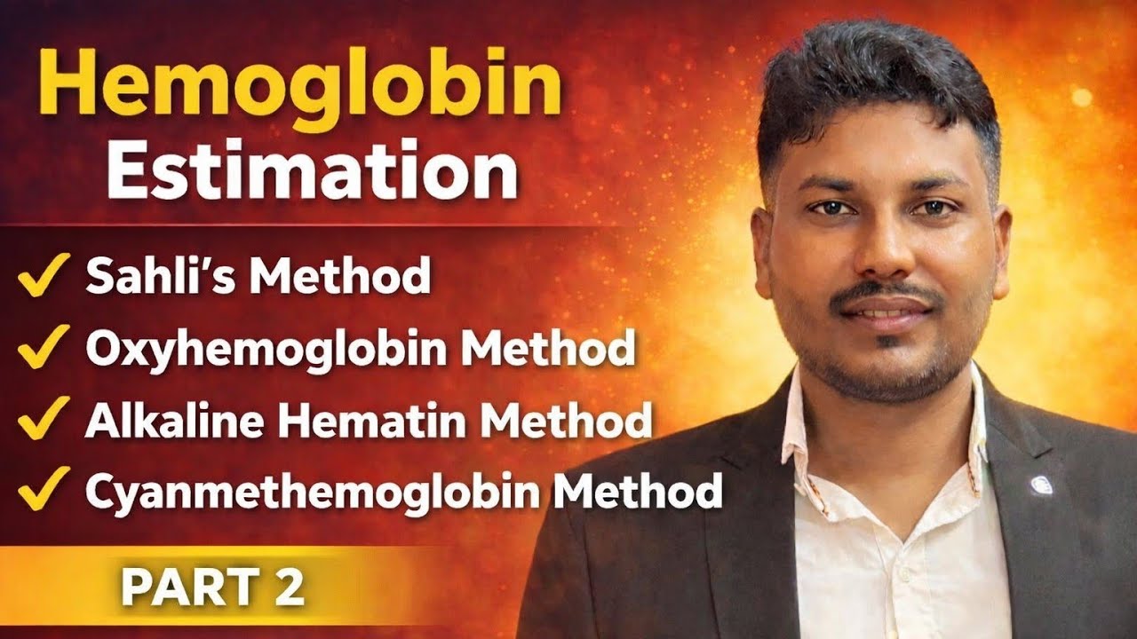 Hemoglobin Estimation by Cyanmethemoglobin Method (Step by Step) Part 2 ...
