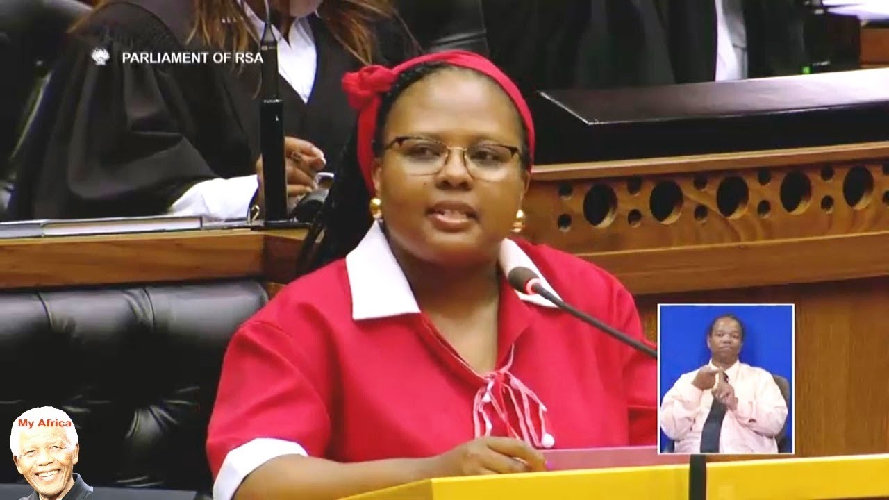 "I Speak For Women" EFF MP Ngwenya - YouTube
