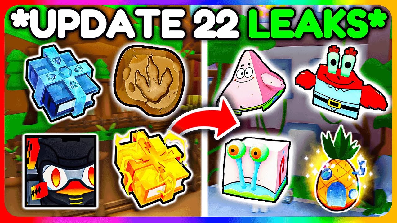 *UPDATE 22 LEAKS* in Pet Simulator 99! 🧽🌎 NEW Exclusive Eggs, Event ...