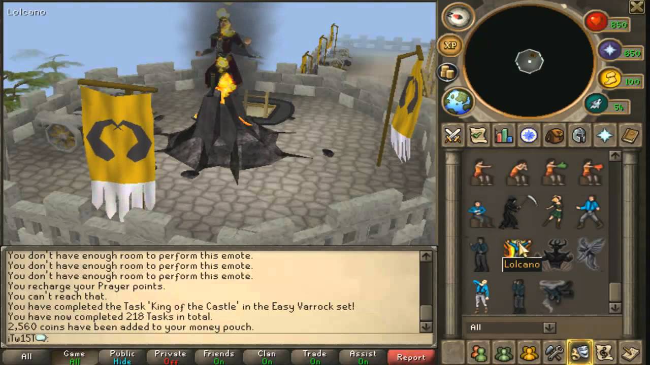 new volcano emote [RS] - YouTube