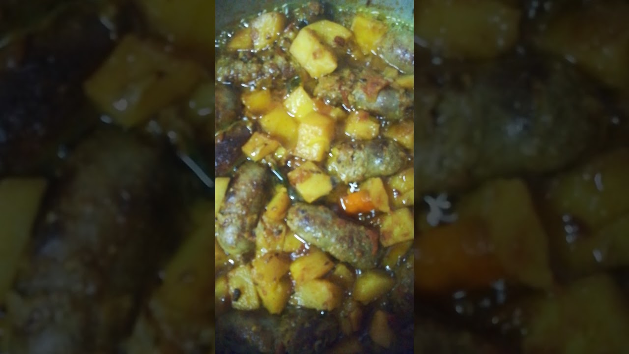 Chilli Chutney Wors with potatoes 😍 😋 - YouTube