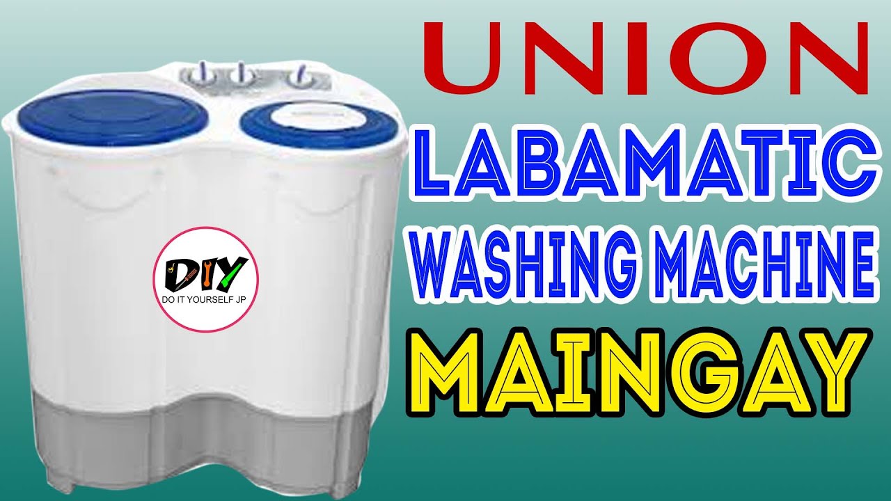 Union labamatic washing machine maingay - YouTube