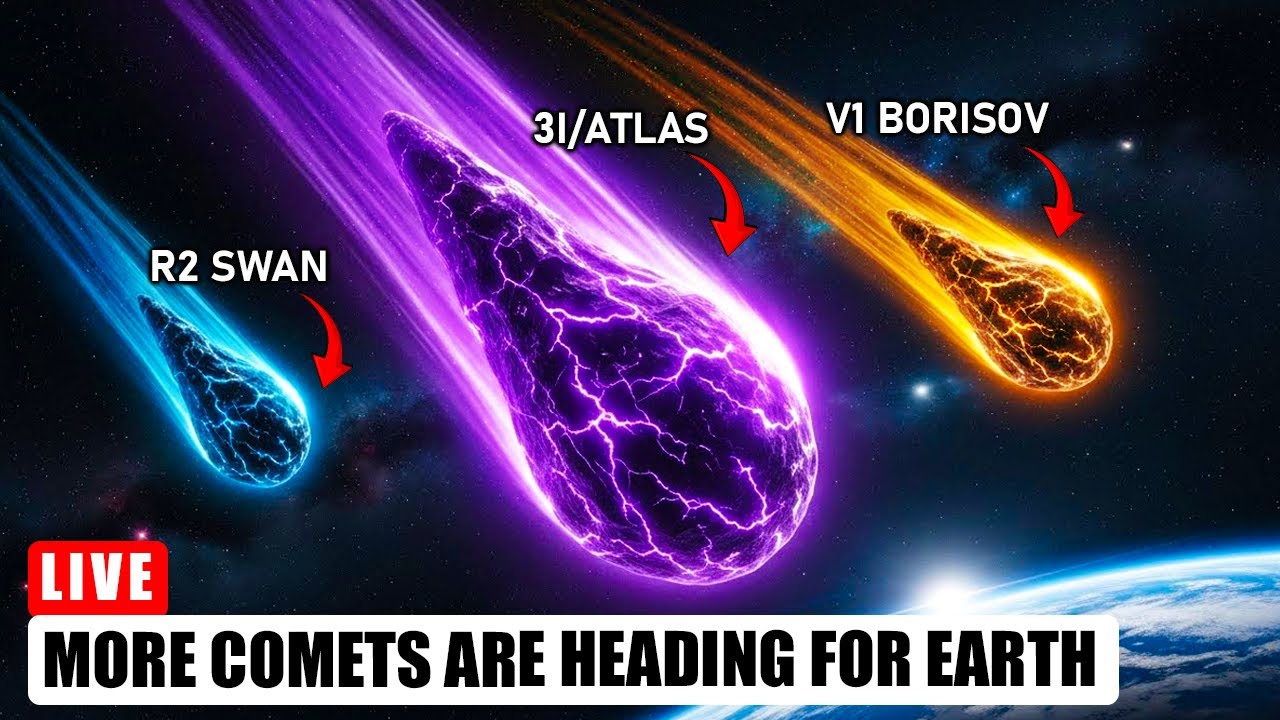 3I/ATLAS Was Just the Beginning… Multiple New Comets Are Heading for ...