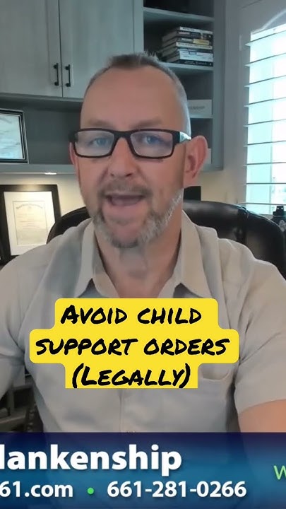 AVOID PAYING CHILD SUPPORT | NO COURT ORDER FOR CHILD SUPPORT - YouTube