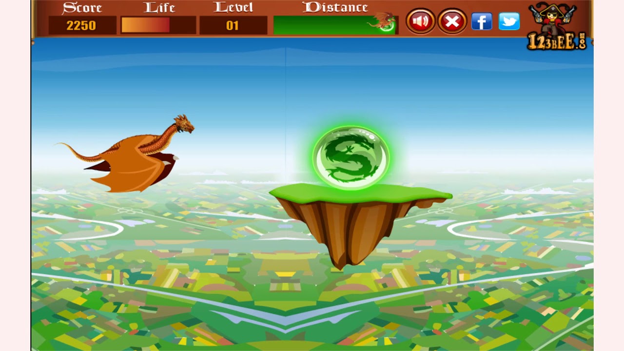 How to play Dragon Ride game | Free online games | MantiGames.com - YouTube