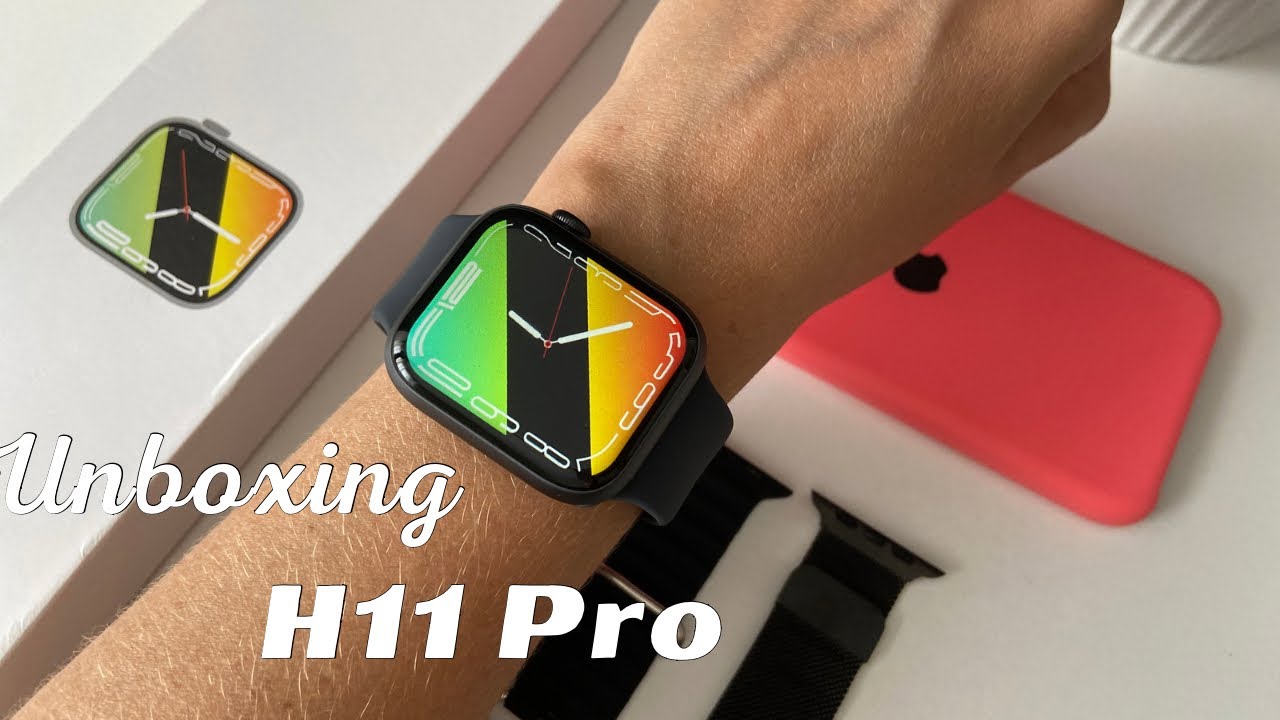 Smart Watch H11 Pro - Apple Watch Series 8 Aesthetics - Unboxing - YouTube