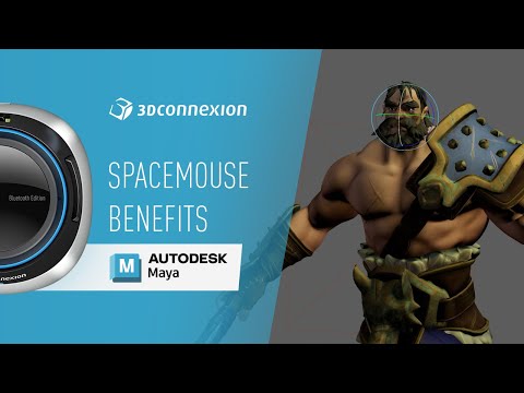 Maya x 3Dconnexion - SpaceMouse benefits and features