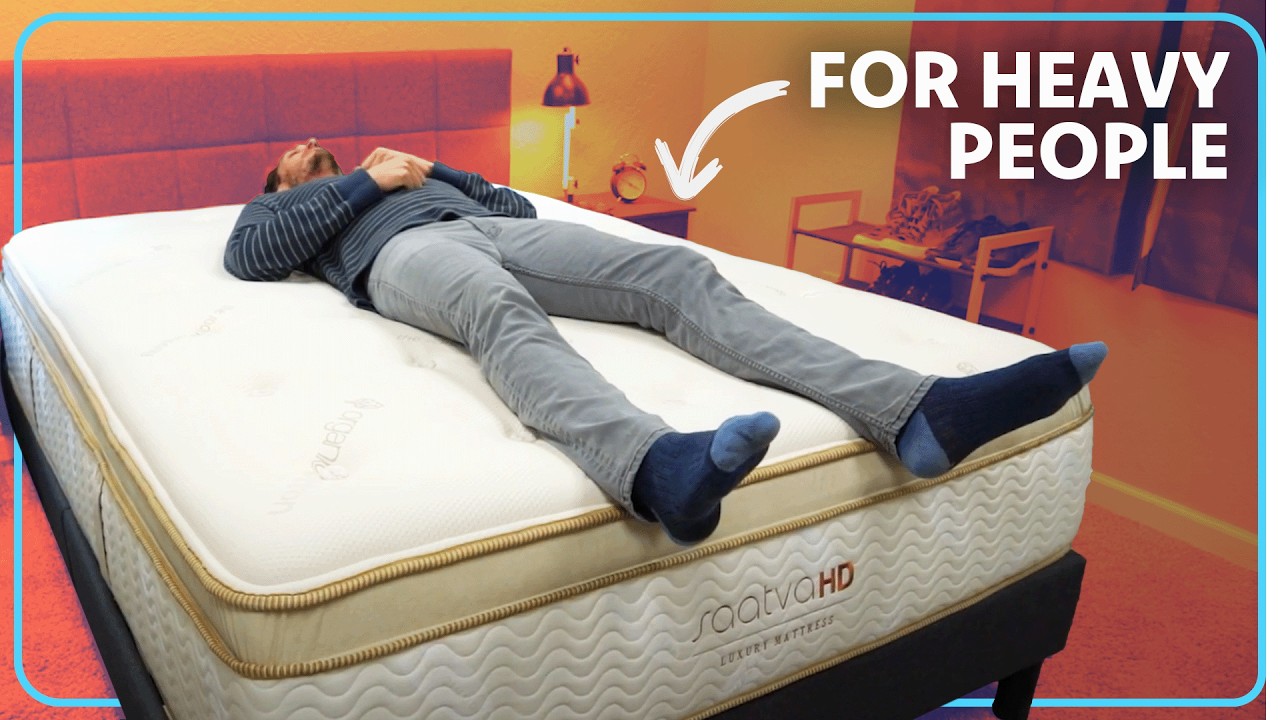 Best Mattress For Heavy People | Top 5 Supportive Beds! (2025) - YouTube