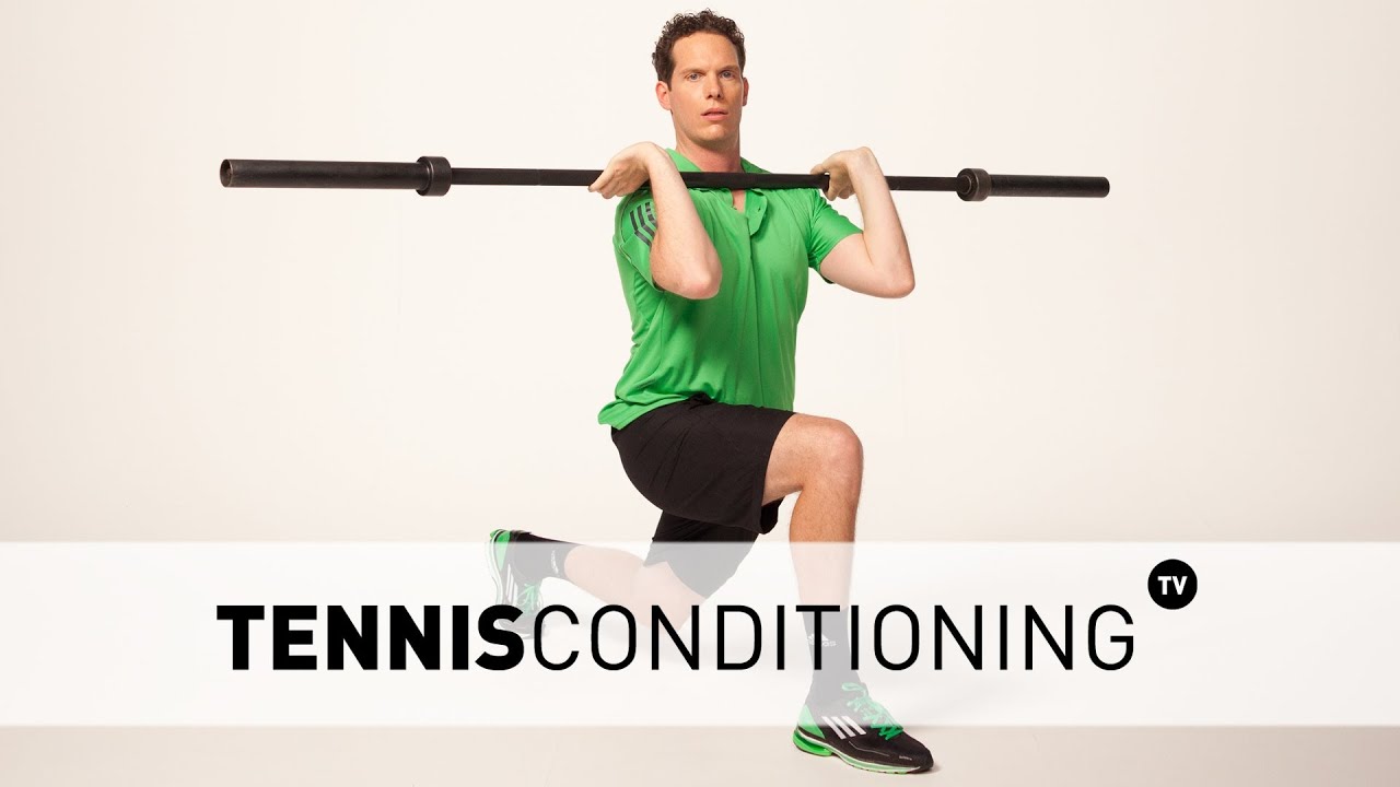 Lunge Push Off to Power Press - YouTube
