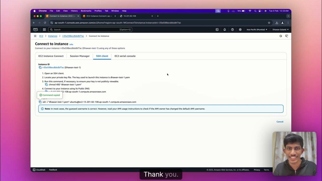 Set up AWS EC2 instance and connect it to VS Code | Deploy Website on AWS EC2 - YouTube