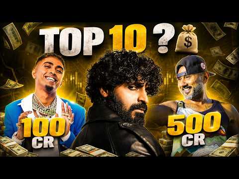 TOP 10 RICHEST 🤑 INDIAN RAPPERS IN 2026 🔥
