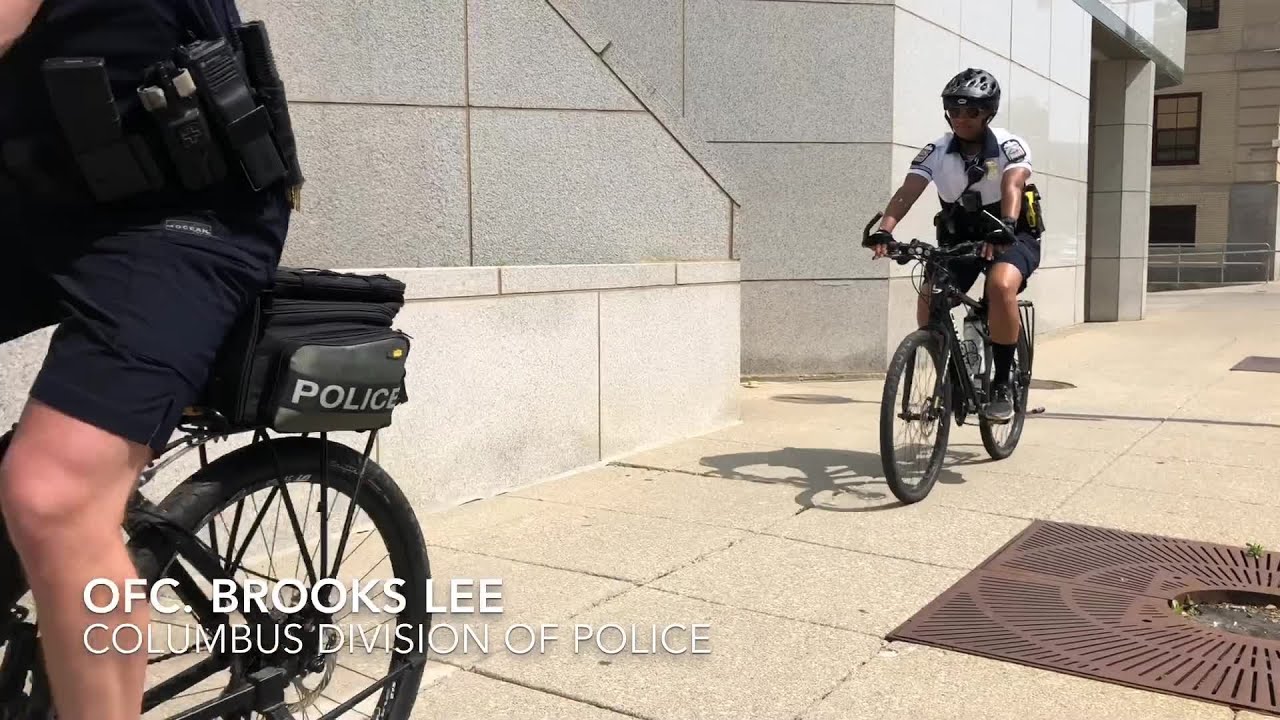 Columbus Police bicycle officers explain bike safety rules - YouTube