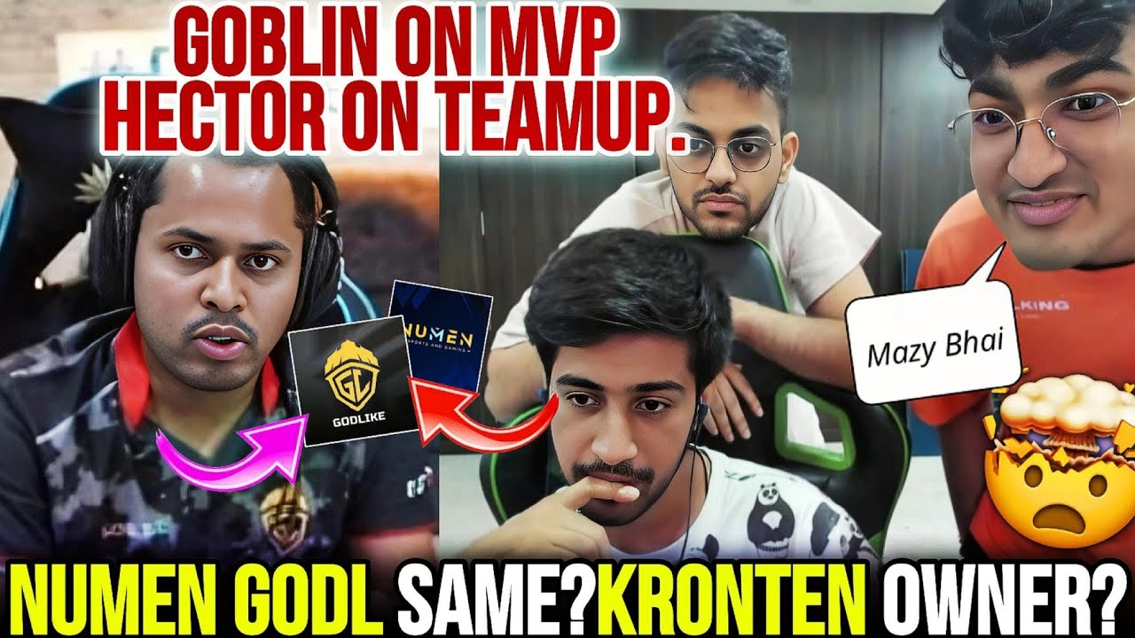 Reply Numen & Godl Same🚨 Kronten Owner Goblin On BMPS Mvp 😱 Hector On ...