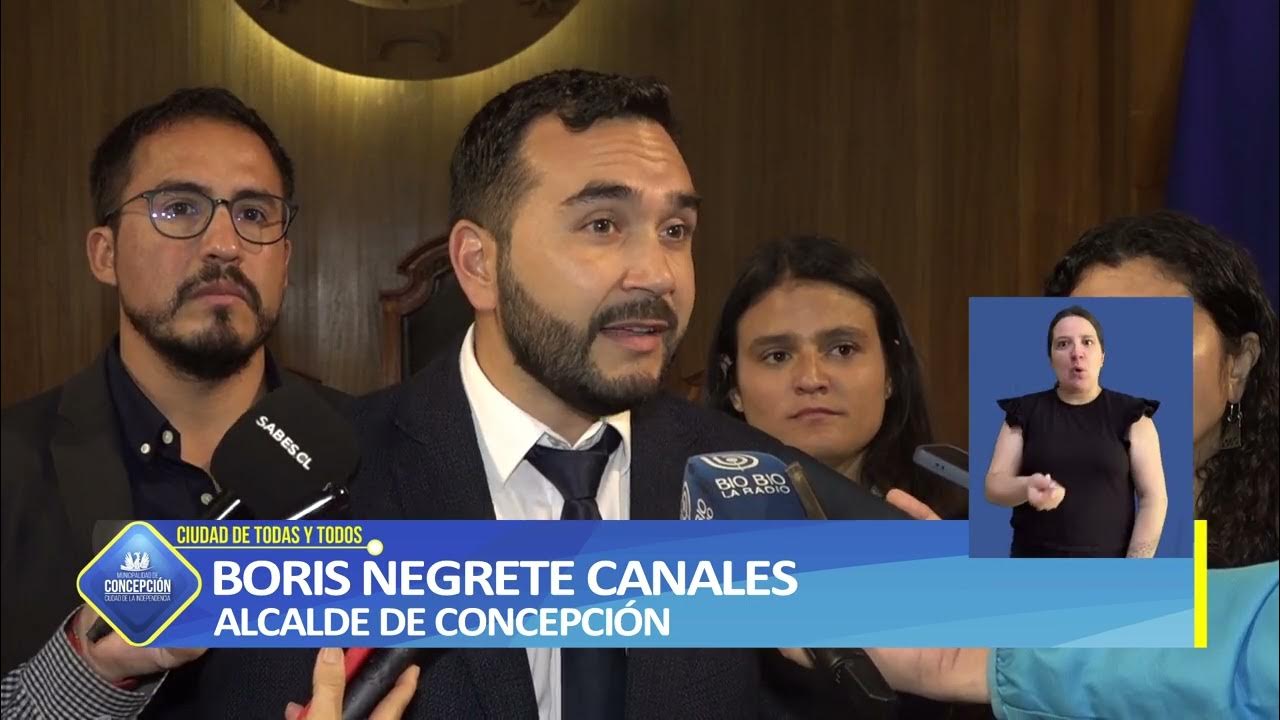 Boris Negrete Canales asume como nuevo Alcalde de Concepción - YouTube
