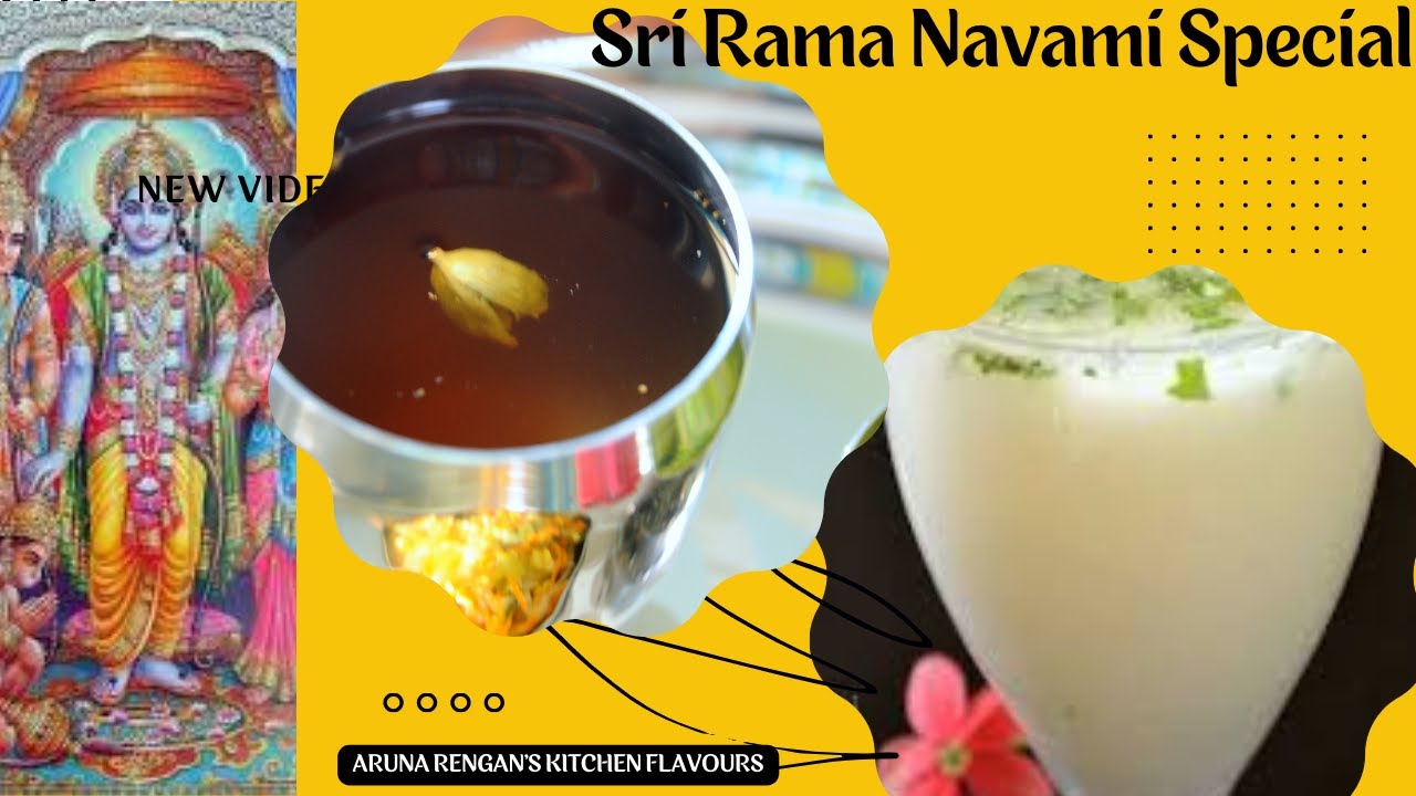 Neer Mor Panagam/Sri Rama Navami Special Prasadam/History of Rama ...