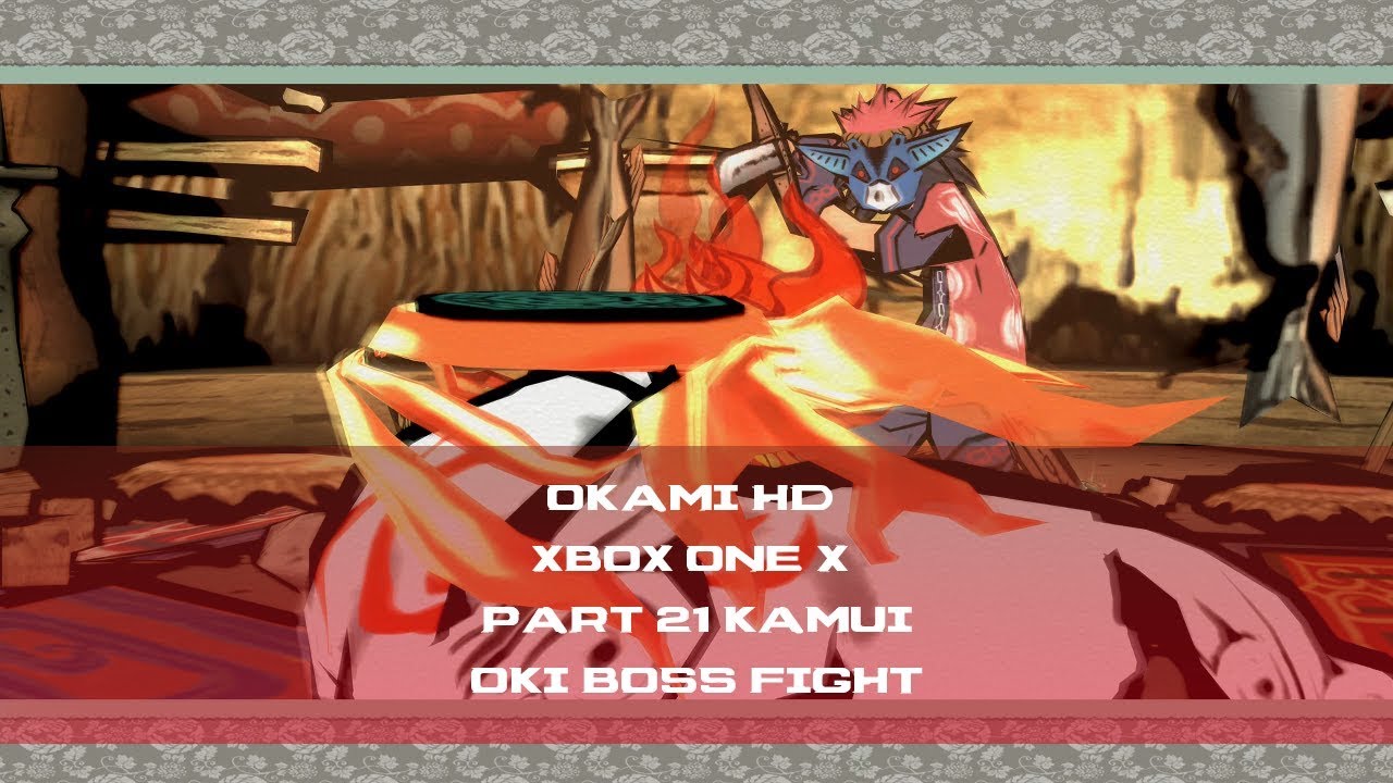 Okami HD Xbox One X Part 21 Kamui, Oki Boss Fight - YouTube