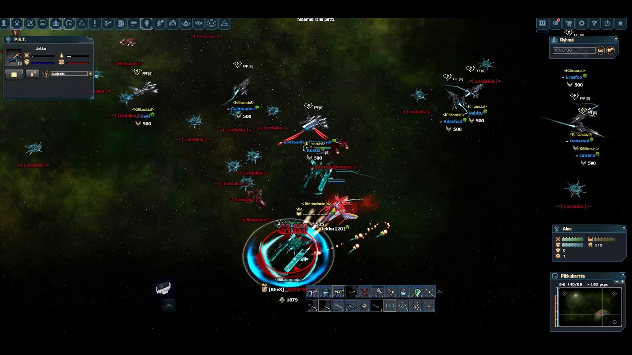 DarkOrbit: Nostromo Map - YouTube