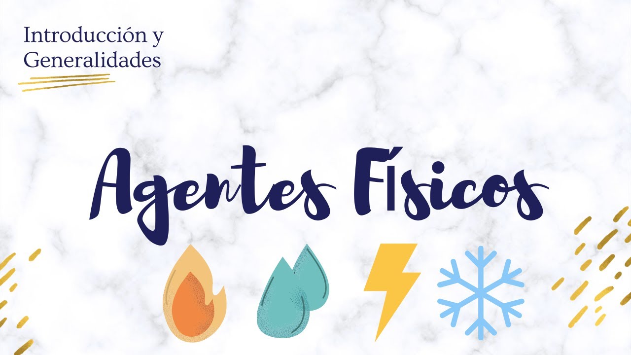 Generalidades de los agentes físicos y terapéuticos - YouTube