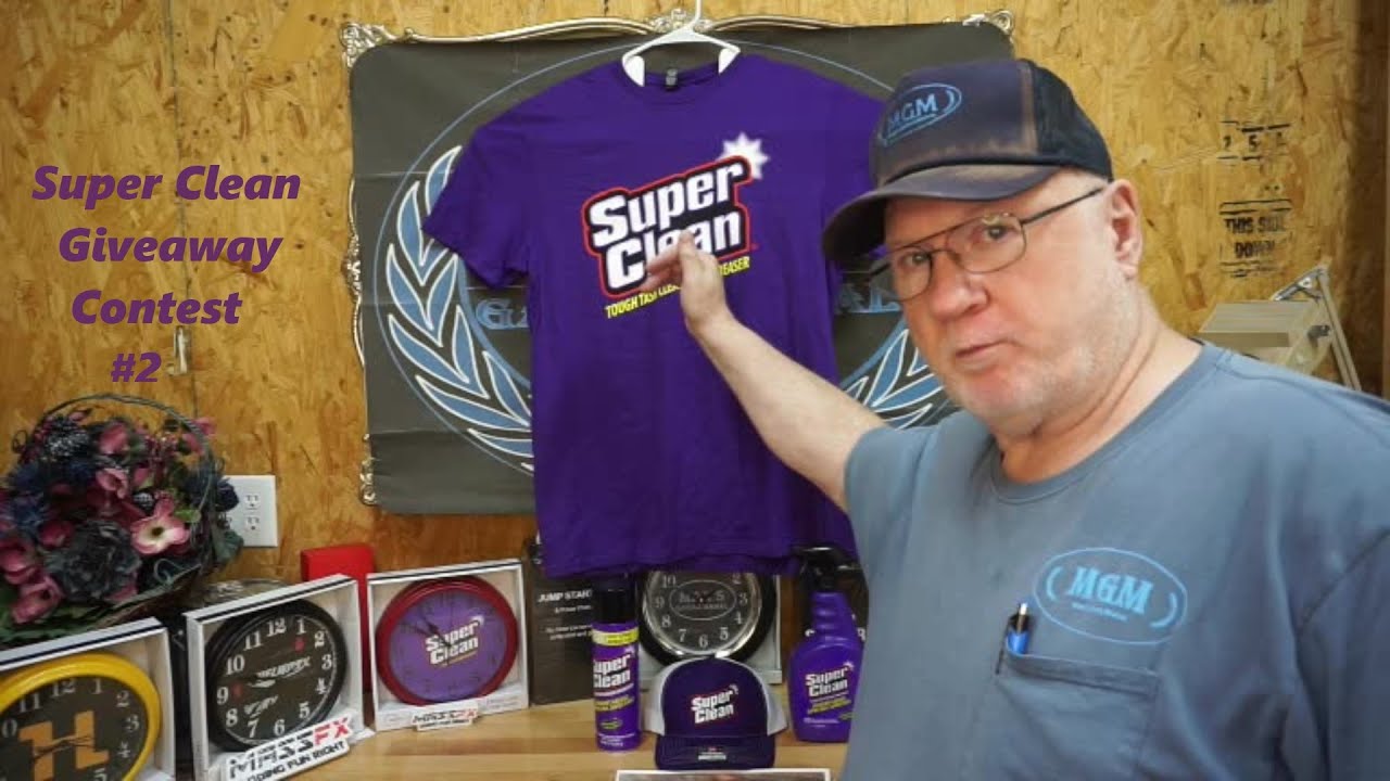 Super Clean Giveaway Contest 2023 - YouTube