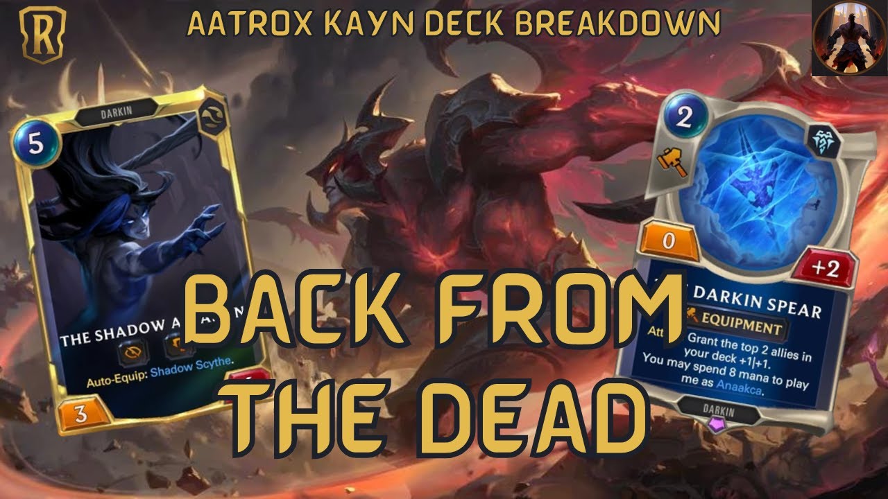 Aatrox Kayn Returns From Its Rumored Death To Take Over The Seasonal ...