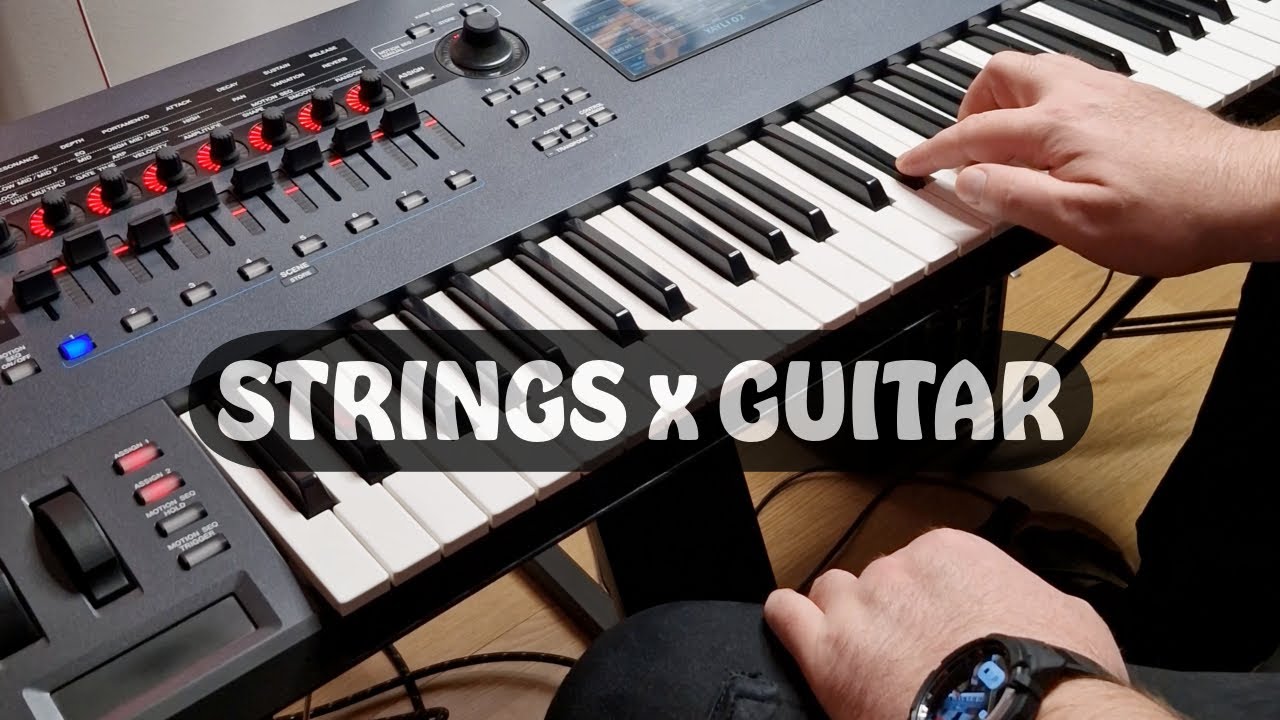 Strings x Guitar #yamahamontage - YouTube