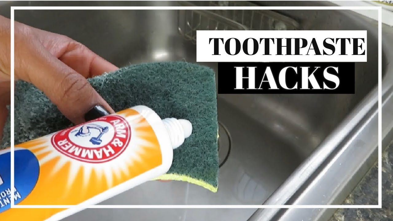 HOW TO CLEAN WITH TOOTHPASTE/ Hacks YOU SHOULD KNOW! ALIANE OLIVER ...