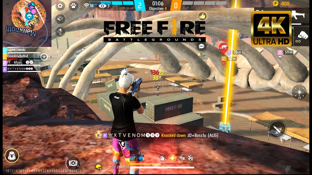 Free Fire Max Clash Squad 4V4 Gameplay #41 - YouTube