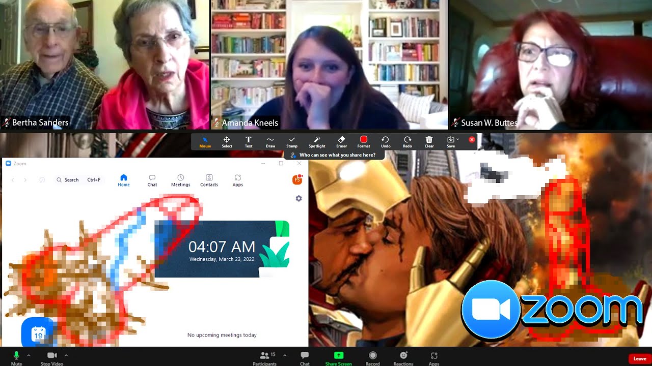 Trolling Zoom Classes... But I TAKE CONTROL of Their Screen! - YouTube