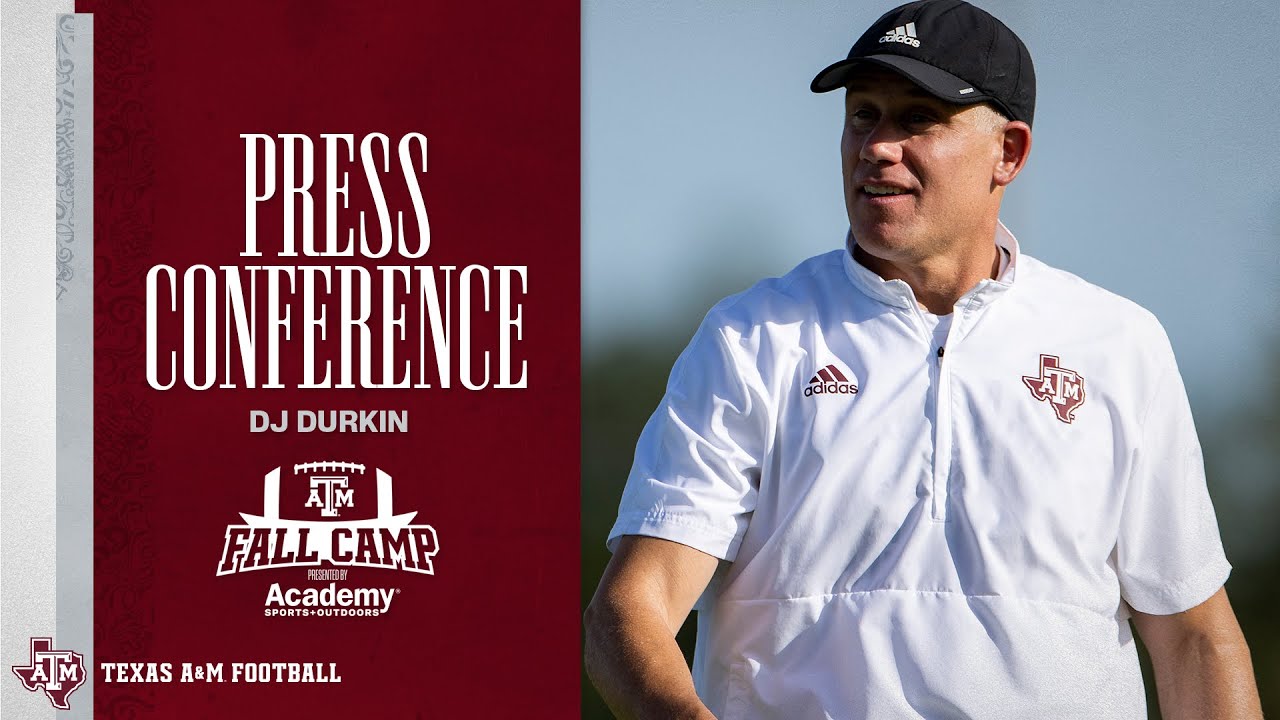 Fall Camp Media Day: DJ Durkin - YouTube